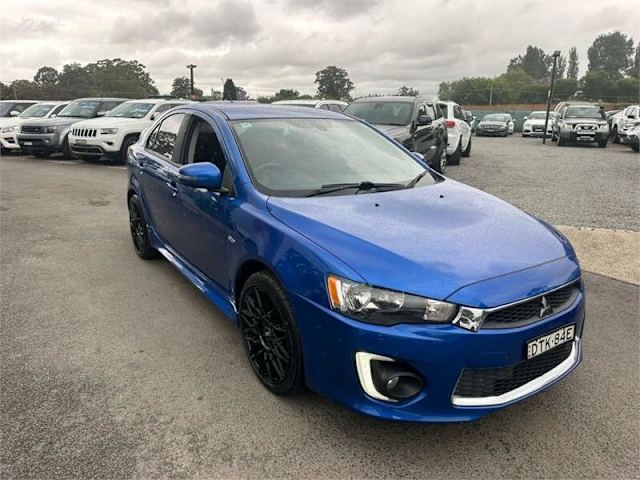 2017 Mitsubishi Lancer CF MY17 GSR Sportback Blue 6 Speed Constant ...