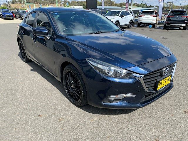 2018 Mazda 3 BN5476 Touring SKYACTIV-MT Blue 6 Speed Manual Hatchback ...