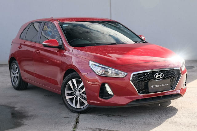 2019 Hyundai i30 PD2 MY19 Active Red 6 Speed Sports Automatic Hatchback ...