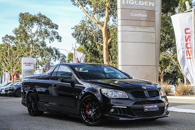 2013 Holden Special Vehicles Maloo Gen-F MY14 R8 Black 6 Speed Sports ...