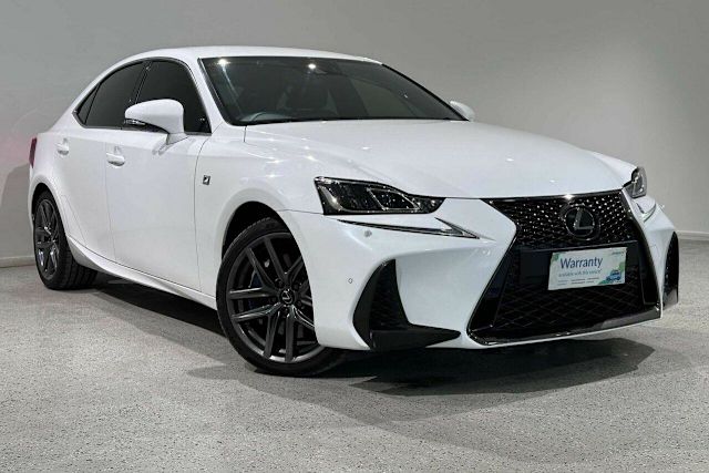 2018 Lexus IS ASE30R IS300 F Sport White 8 Speed Sports Automatic Sedan ...