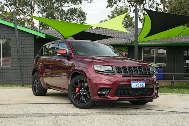 2018 Jeep Grand Cherokee WK MY18 SRT (4x4) Red 8 Speed Automatic Wagon ...