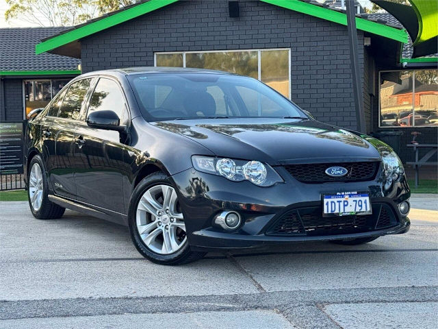2011 Ford Falcon FG Upgrade XR6 Black 6 Speed Auto Seq Sportshift Sedan ...