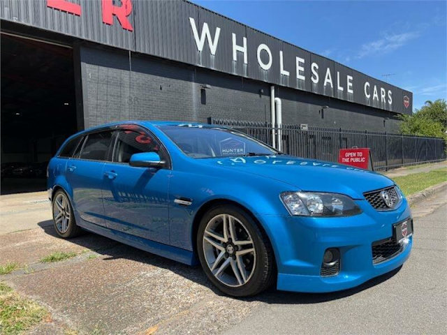 2012 Holden Commodore VE II MY12 SV6 Sportwagon Blue 6 Speed Sports ...