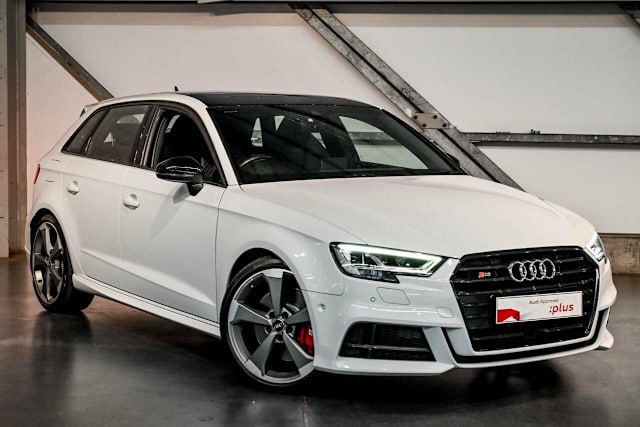 2019 Audi S3 8V (No Badge) White Sports Automatic Dual Clutch Hatchback ...