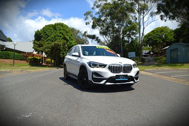 2021 BMW X1 F48 LCI sDrive18i D-CT White 7 Speed Sports Automatic Dual ...