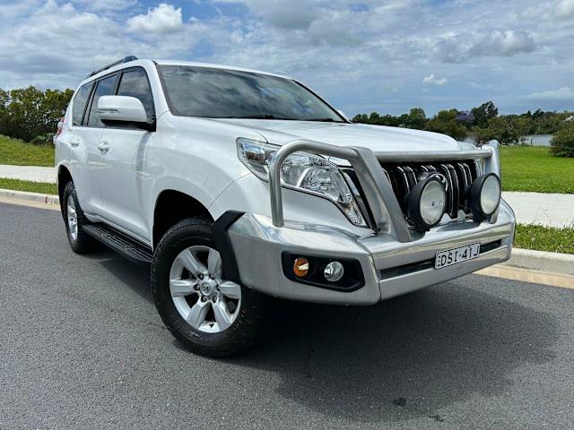 2015 Toyota Landcruiser Prado KDJ150R MY14 GXL (4x4) White 5 Speed Sequential Auto Wagon | Cars ...