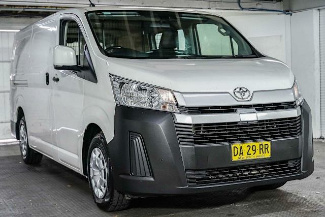 2021 Toyota HiAce GDH300R LWB White 6 Speed Sports Automatic Van | Cars ...