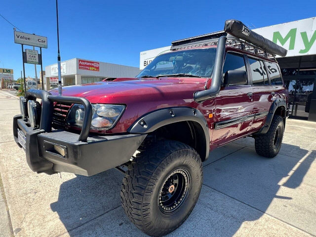 2001 Nissan Patrol GU II ST Red 4 Speed Automatic Wagon | Cars, Vans ...