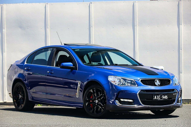 2016 Holden Commodore VF II MY16 SS V Redline Slipstream Blue 6 Speed ...