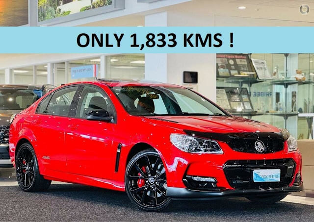 2017 Holden Commodore VF II MY17 SS V Redline Red 6 Speed Manual Sedan ...