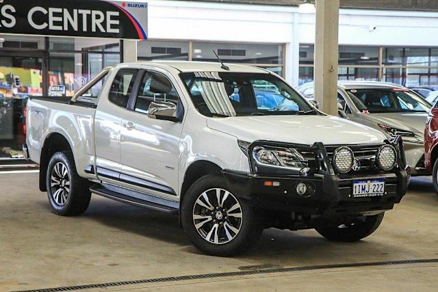 2018 Holden Colorado RG MY18 LTZ Pickup Space Cab White 6 Speed Sports ...