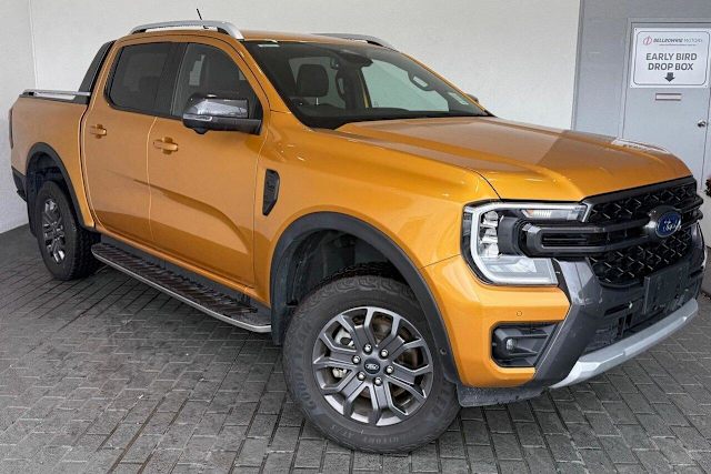 2023 Ford Ranger PY 2023.50MY Wildtrak Luxe Yellow 10 Speed Sports ...