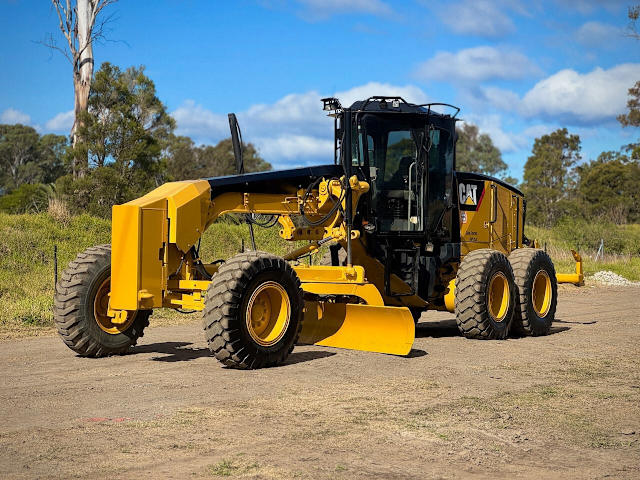 CATERPILLAR 140M AWD VHP 14FT ARTICULATED MOTOR STREET GRADER JOHN ...