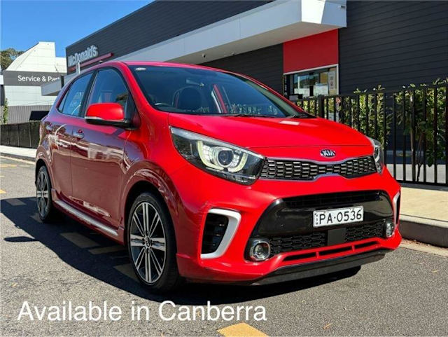 2018 Kia Picanto JA MY18 GT-Line Red 4 Speed Automatic Hatchback | Cars ...