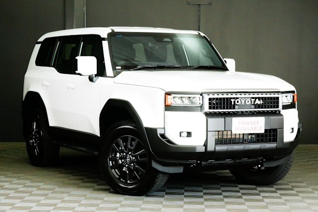 2024 Toyota Landcruiser Prado GDJ251R GX Glacier White 8 Speed Sports ...