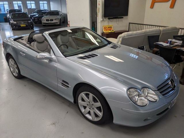 2003 Mercedes-Benz SL-Class R230 SL350 Silver 5 Speed Sports Automatic ...