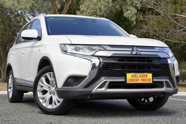 2019 Mitsubishi Outlander ZL MY19 ES AWD ADAS White 6 Speed Constant ...