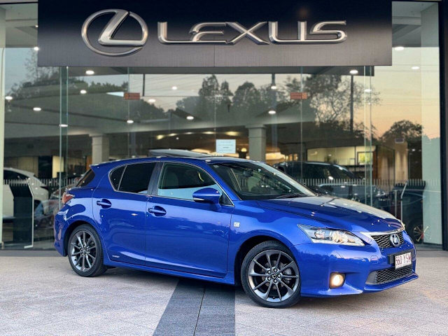 2013 Lexus CT ZWA10R MY13 CT200h F Sport Blue 1 Speed Constant Variable ...