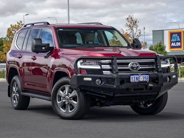 2022 Toyota Landcruiser FJA300R LC300 VX (4x4) Merlot Red 10 Speed ...