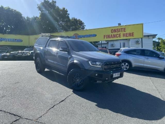 2018 Ford Ranger PX MkIII 2019.00MY Raptor Grey 10 Speed Sports ...