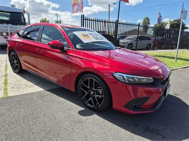 2021 Honda Civic MY22 VTi-LX Red Continuous Variable Hatchback | Cars ...