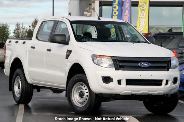 2013 Ford Ranger PX XL Hi-Rider White 6 Speed Manual Utility | Cars ...