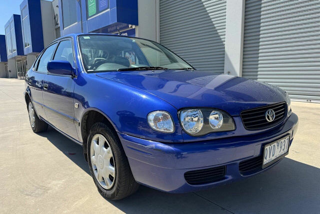 2001 Toyota Corolla AE112R Ascent Blue 5 Speed Manual Liftback | Cars ...