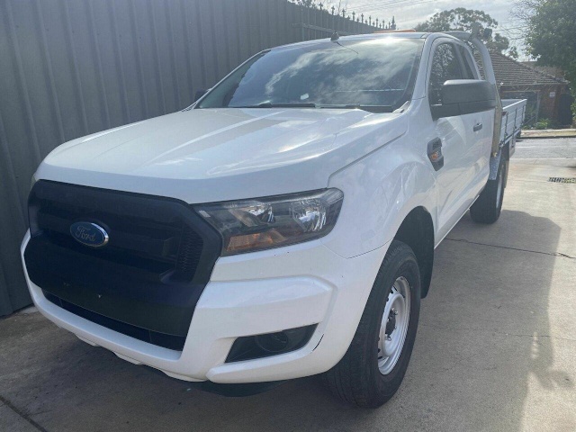 2017 Ford Ranger PX MkII XL Hi-Rider White 6 Speed Sports Automatic Cab ...