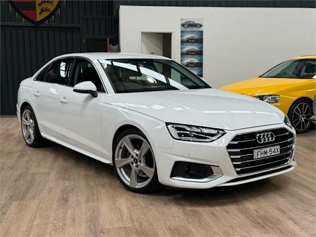 2021 Audi A4 B9 8W MY21 35 TFSI S Tronic Ibis White - Solid 7 Speed ...