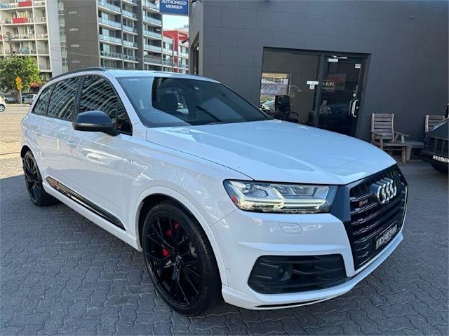 2018 Audi SQ7 4M MY18 4.0 TDI V8 Quattro White 8 Speed Automatic ...
