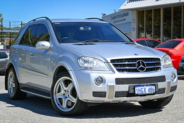 2006 Mercedes-Benz M-Class W164 ML63 AMG Silver 7 Speed Sports ...