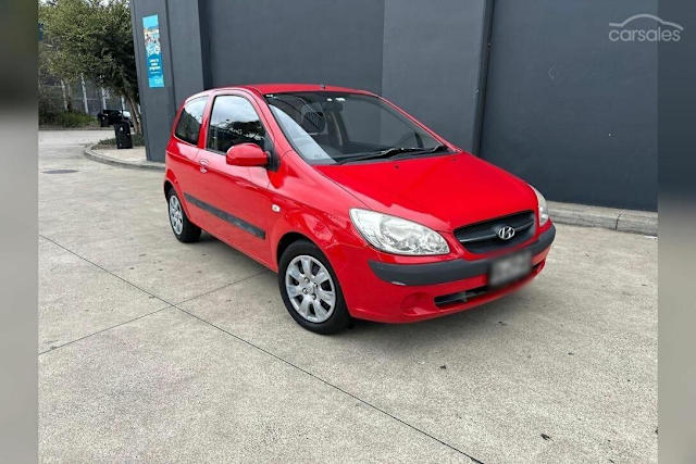 2010 Hyundai Getz TB MY09 S Red 5 Speed Manual Hatchback | Cars, Vans ...
