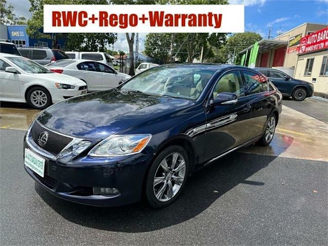 2008 Lexus GS300 GRS190R MY08 Sport Luxury Blue 6 Speed Auto Sequential ...