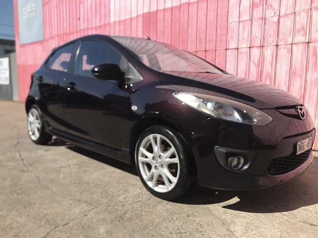 2007 Mazda 2 DY MY05 Upgrade Genki Black Amethyst 5 Speed Manual ...