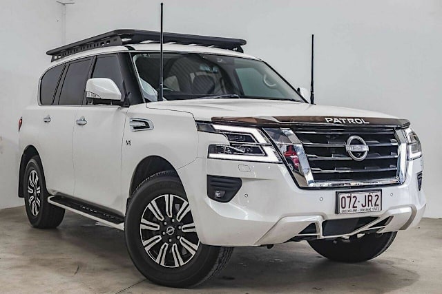 2022 Nissan Patrol Y62 MY22 TI White 7 Speed Sports Automatic Wagon ...