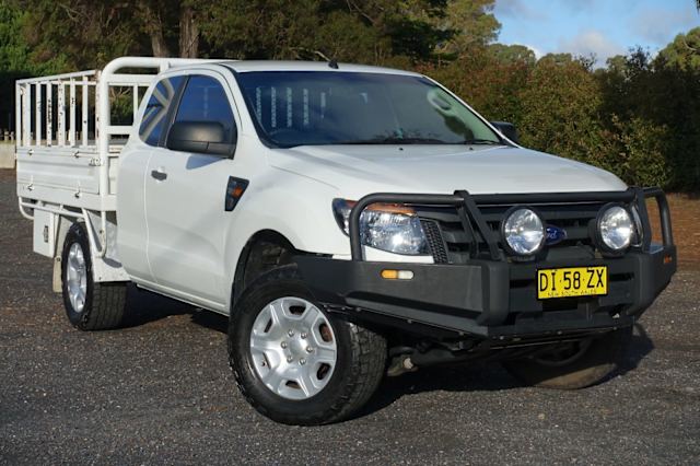 2014 FORD Ranger XL 3.2 (4x4) Steel Tray Bullbar Towbar | Cars, Vans ...