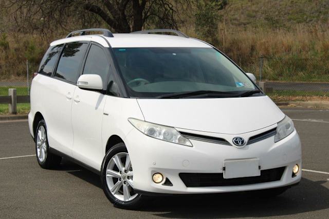2011 Toyota Tarago GSR50R MY09 GLX White 6 Speed Sports Automatic Wagon ...