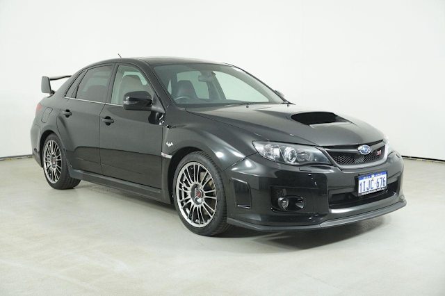 2011 Subaru Impreza MY11 WRX STI Spec R Black 6 Speed Manual Sedan ...