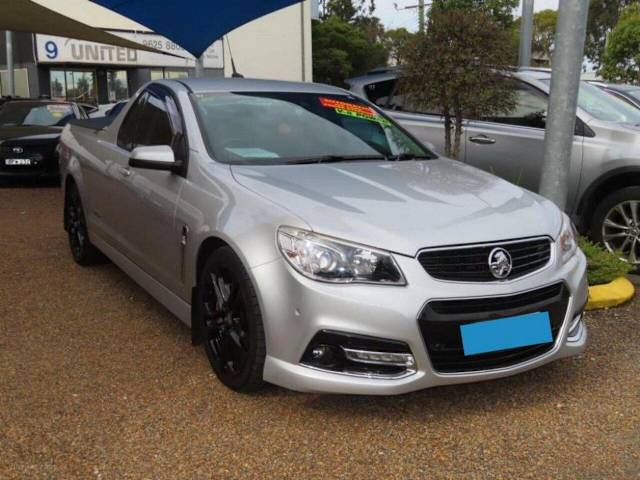 2015 Holden Ute VF MY15 SS V Ute Redline Silver 6 Speed Sports ...