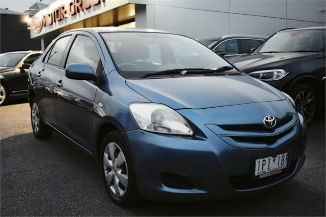 2007 Toyota Yaris NCP93R YRS Blue 4 Speed Automatic Sedan | Cars, Vans ...