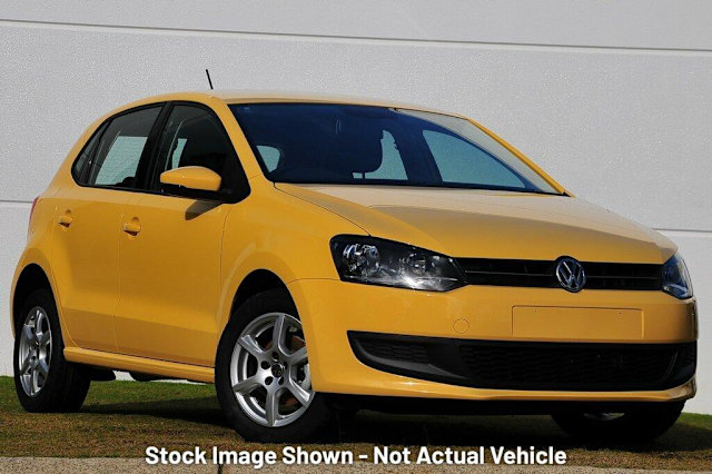 2011 Volkswagen Polo 6R MY11 77 TSI Comfortline Red 6 Speed Manual ...