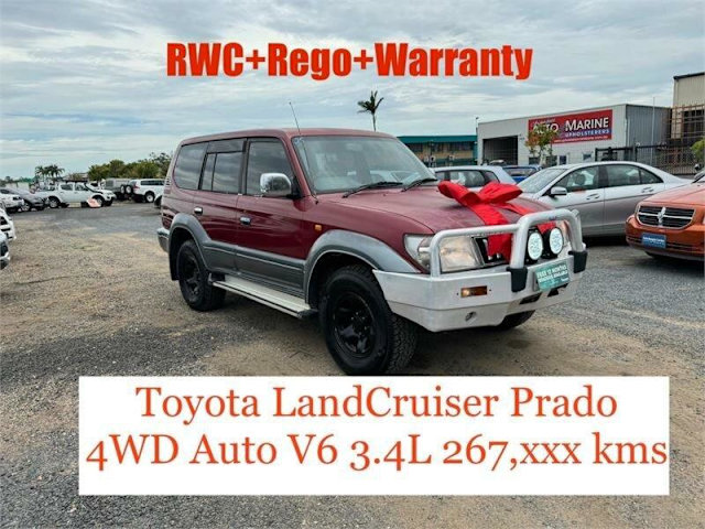 1999 Toyota Landcruiser Prado VZJ95R Snowy (4x4) 4 Speed Automatic 4x4 ...