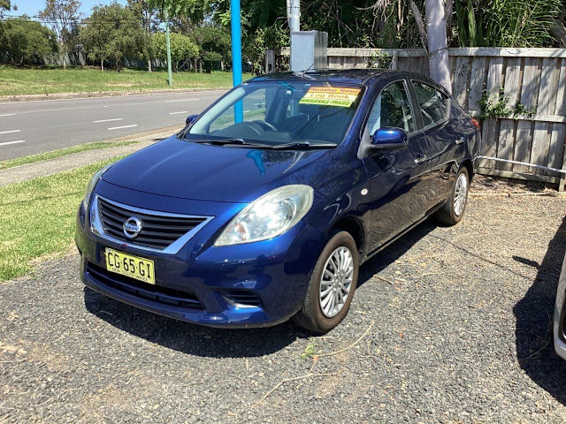 2013 Nissan Almera N17 ST Blue 4 Speed Automatic Sedan | Cars, Vans ...