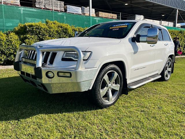 2014 Jeep Grand Cherokee WK MY2014 Overland White 8 Speed Sports ...