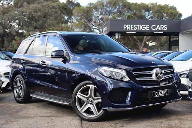 2017 Mercedes-Benz GLE-Class W166 807MY GLE350 d 9G-Tronic 4MATIC Blue ...