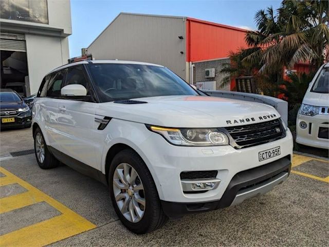 2014 Land Rover Range Rover Sport L494 15MY HSE White 8 Speed Sports ...