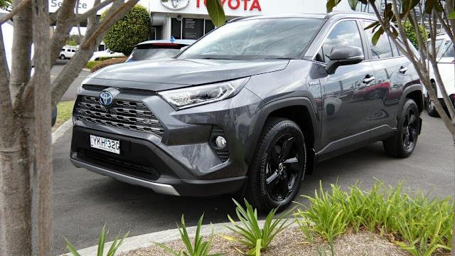 2021 Toyota RAV4 Axah54R Cruiser (AWD) Hybrid Graphite Continuous ...