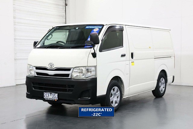 2013 Toyota HiAce KDH201 FREEZER AUTO -22C White Van | Cars, Vans ...