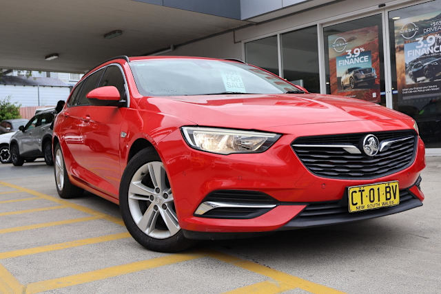 2018 Holden Commodore ZB MY19 RS Sportwagon Red 9 Speed Sports ...